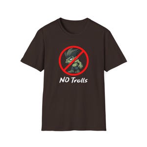 No Trolls T-shirt - Etsy