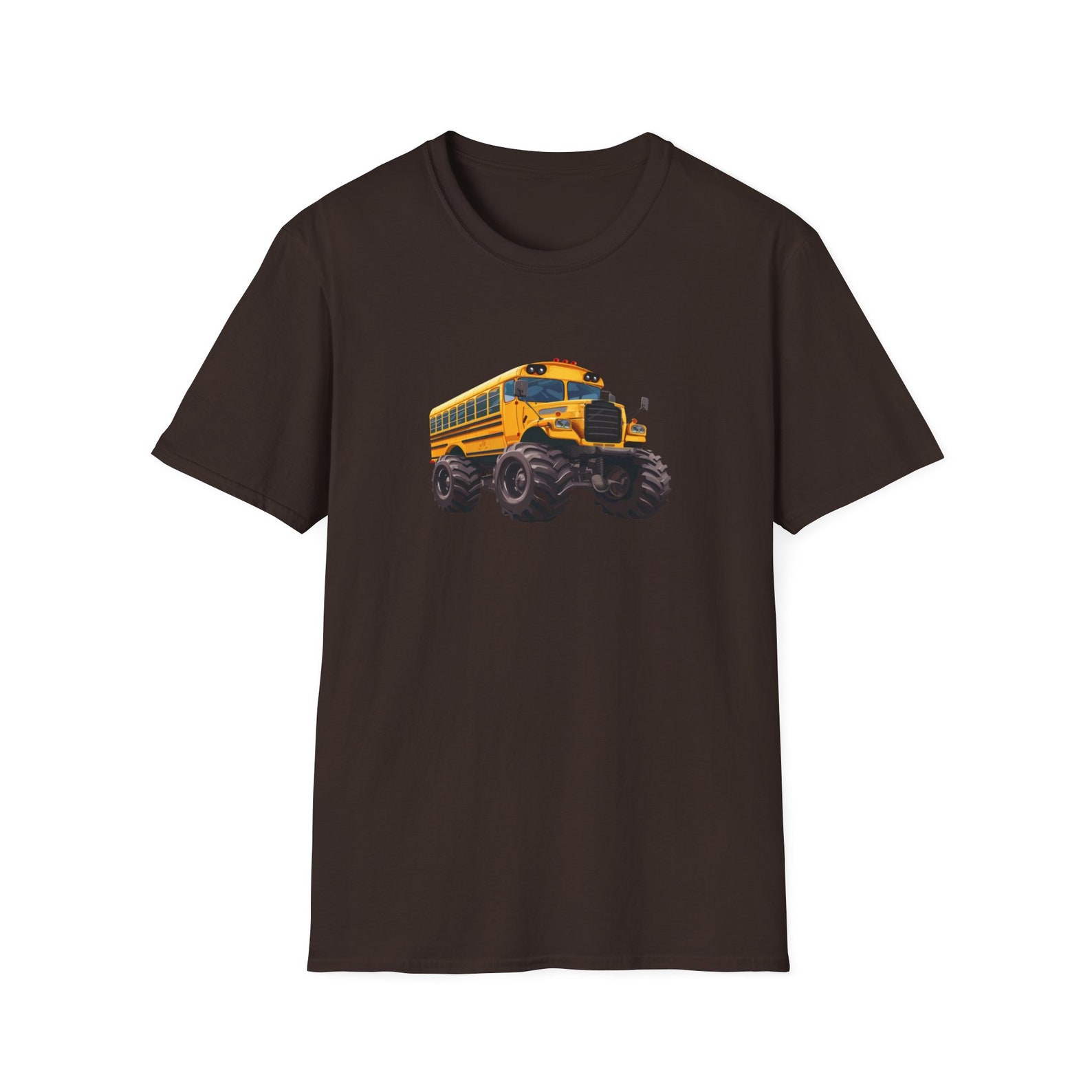Monster School Bus T-shirt - Etsy