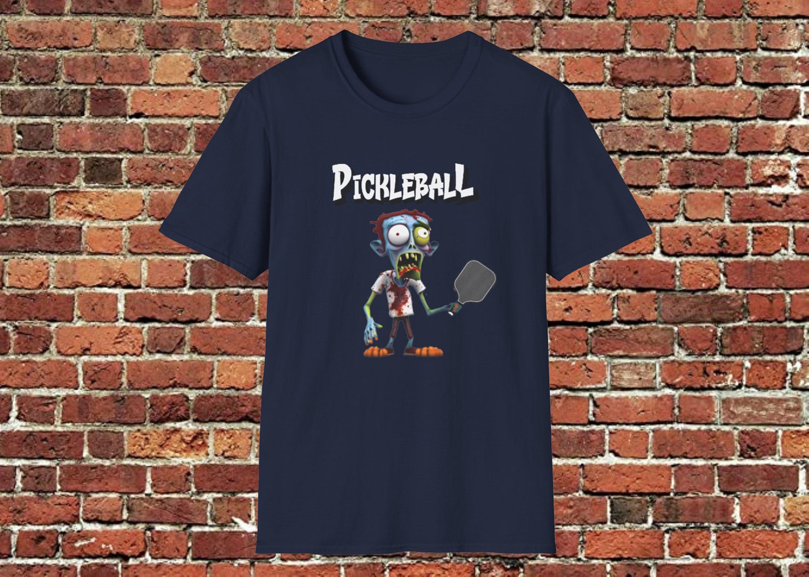 Zombie Pickleball T-shirt - Etsy