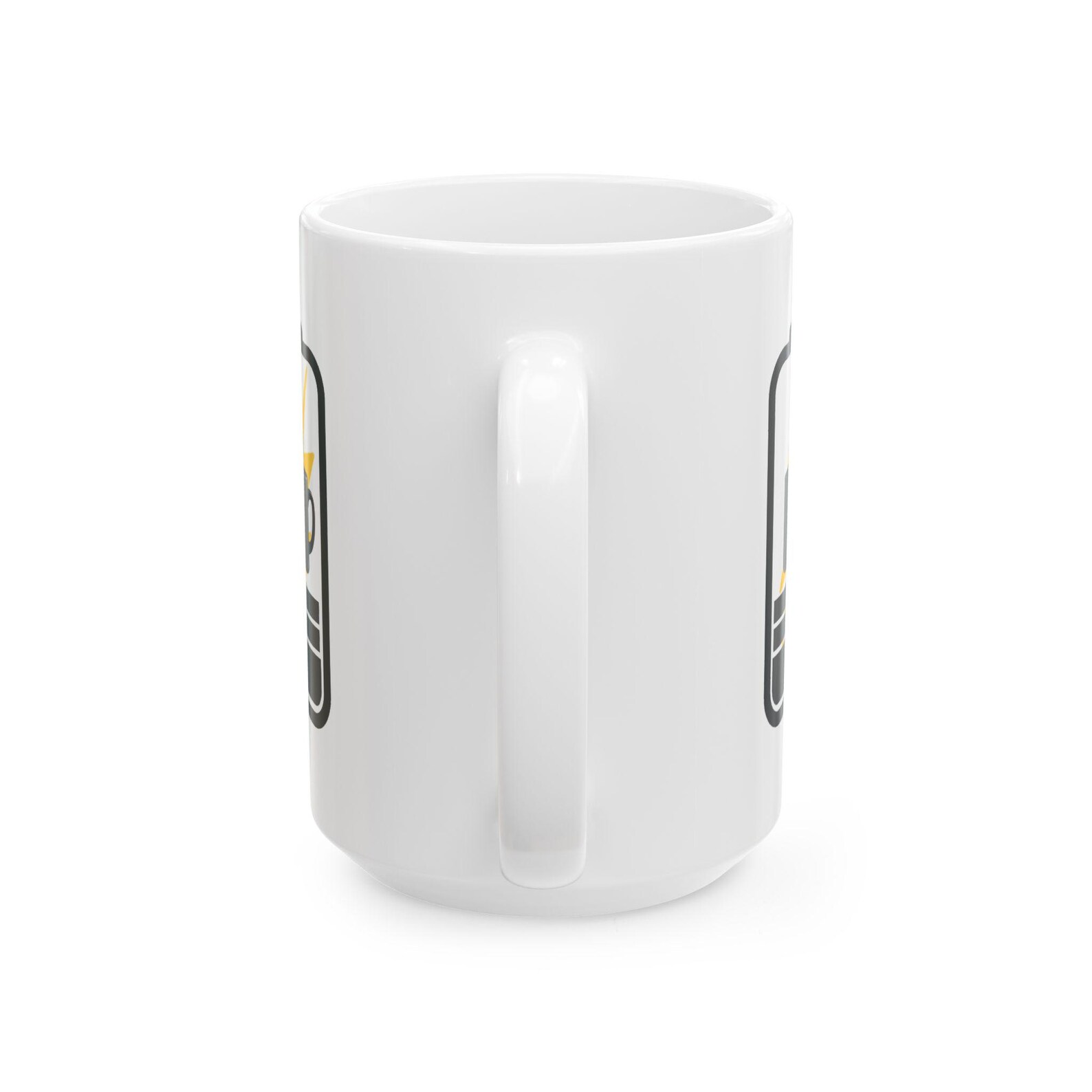 Coffee Charging 15oz White Mug - Etsy