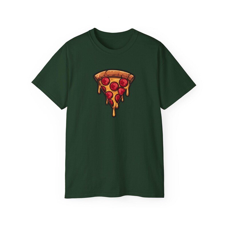 Pizza Pepperoni T-shirt - Etsy