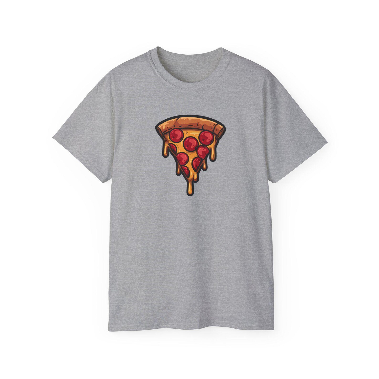 Pizza Pepperoni T-shirt - Etsy