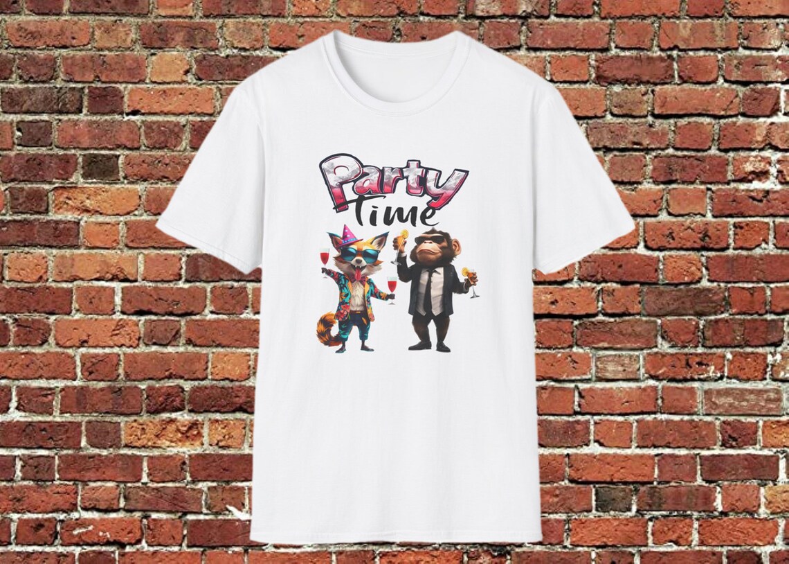 Party Time T-shirt - Etsy
