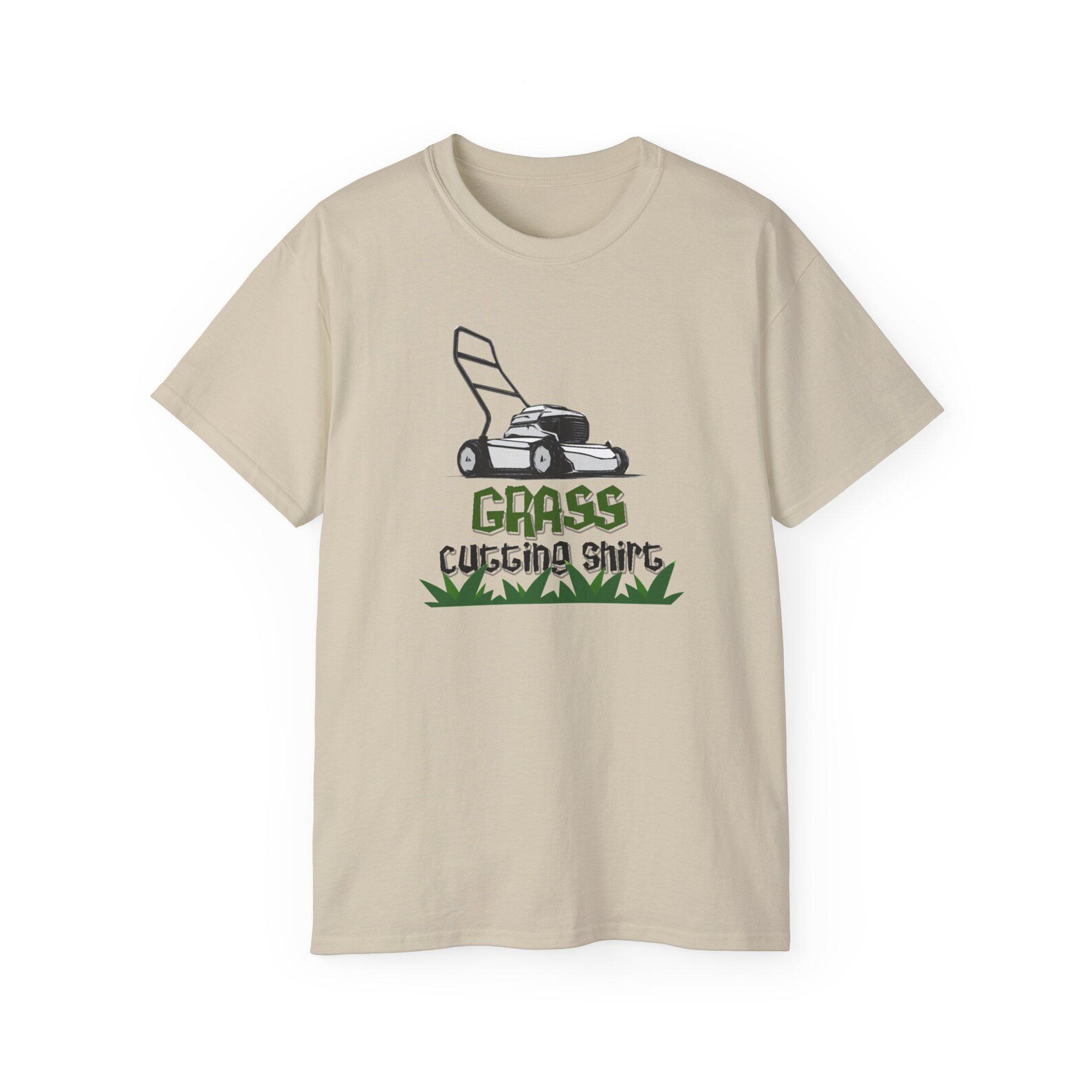 Grass Cutting T-shirt - Etsy