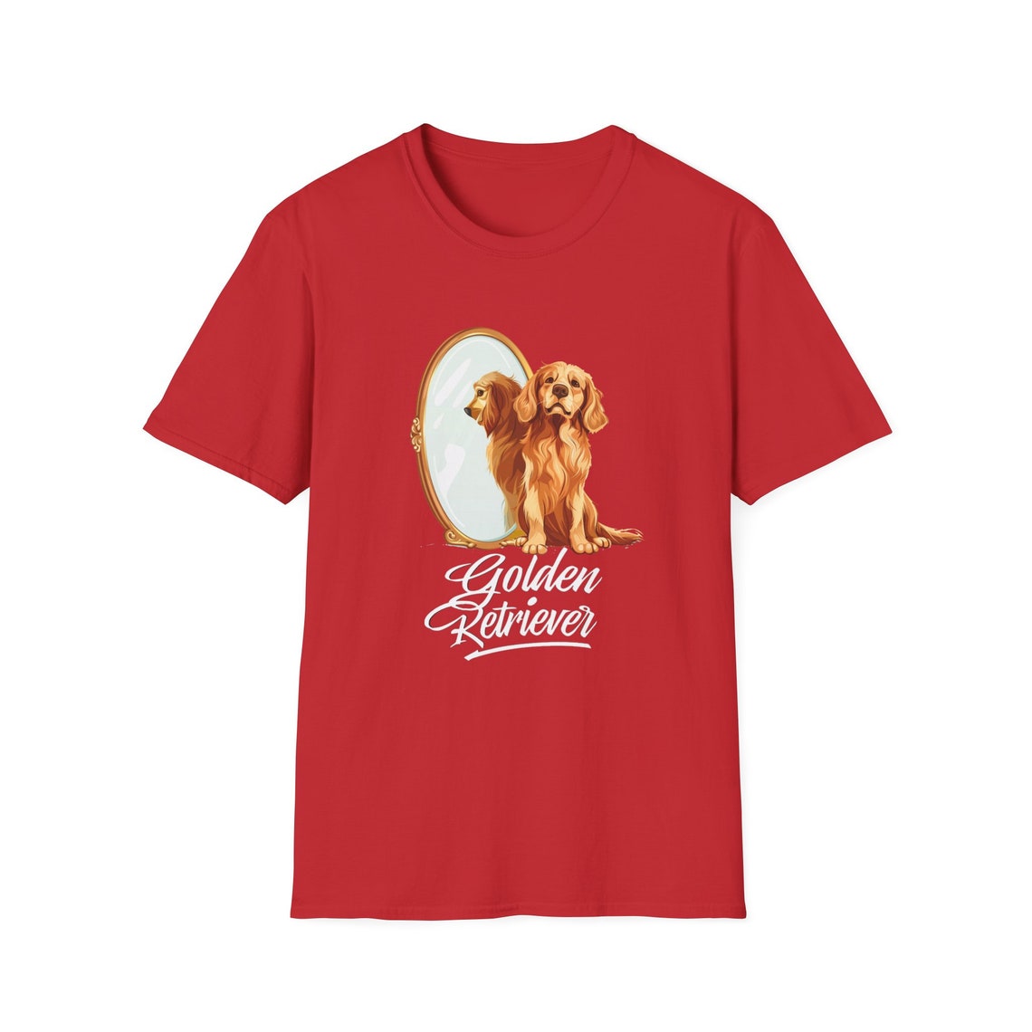 Golden Retriever T-shirt - Etsy