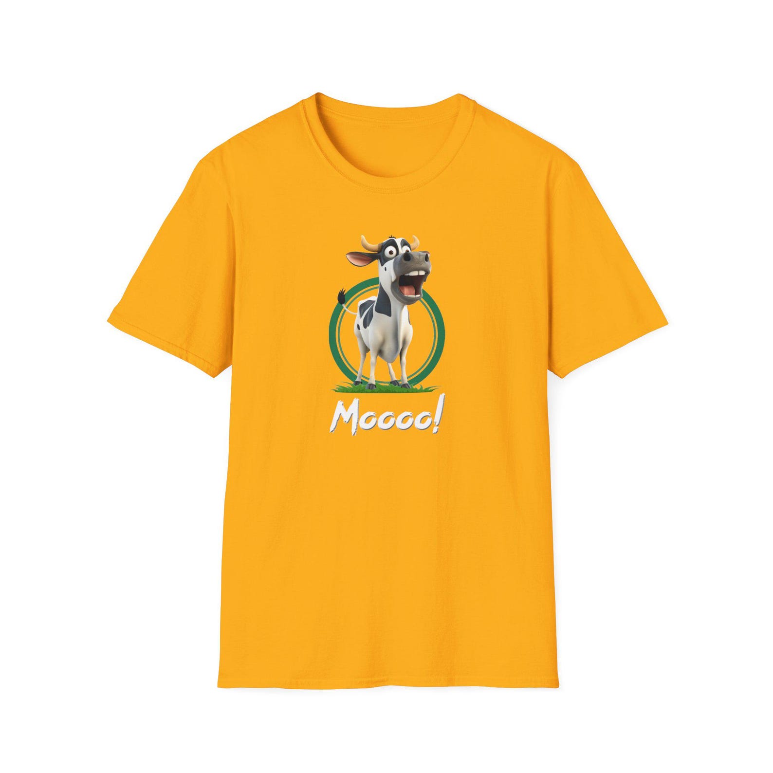 Cow Moo T-shirt - Etsy