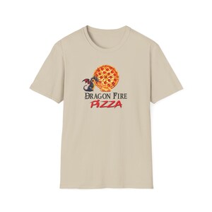 Dragon Fire Pizza T-shirt - Etsy