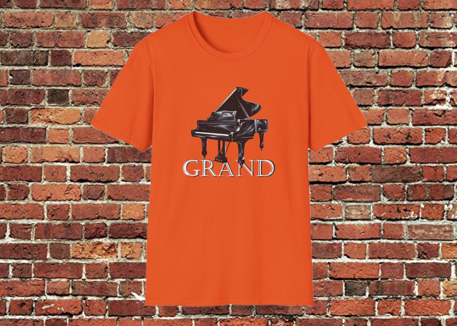 Grand Piano T-shirt - Etsy