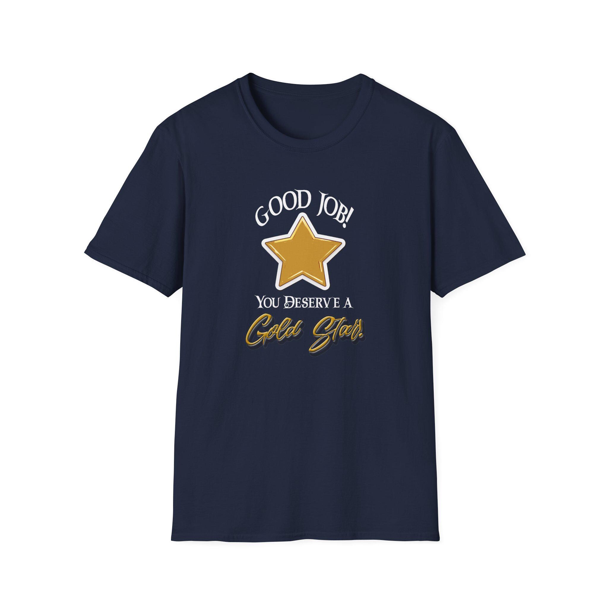 Gold Star T-shirt - Etsy