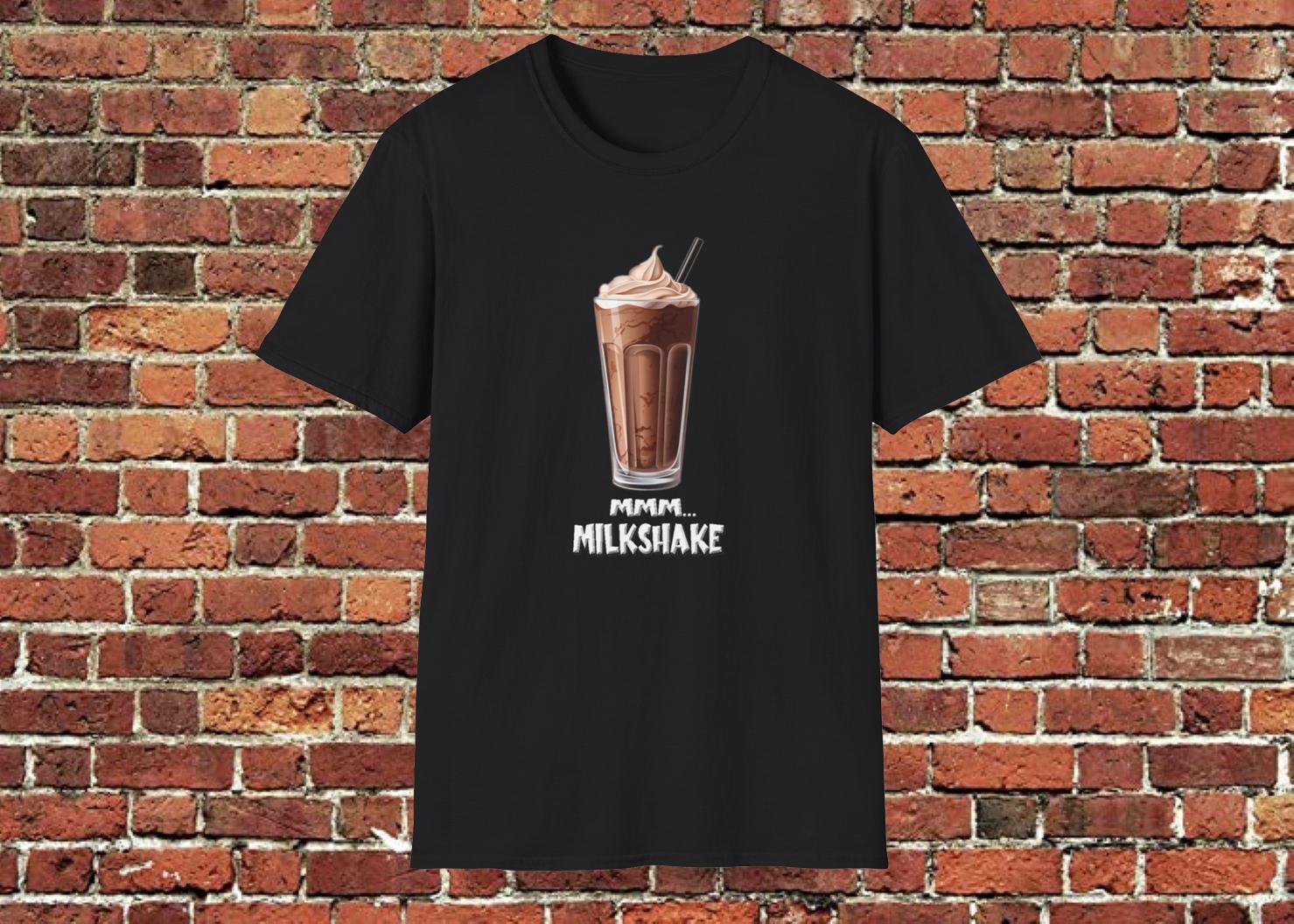 Chocolate Milkshake T-shirt - Etsy