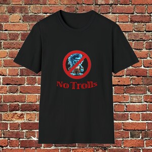 No Trolls T-shirt - Etsy
