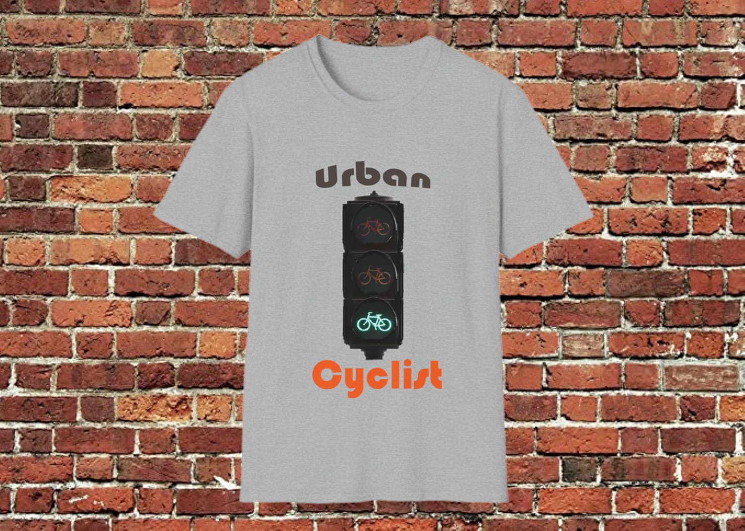 Urban Cyclist T-shirt - Etsy