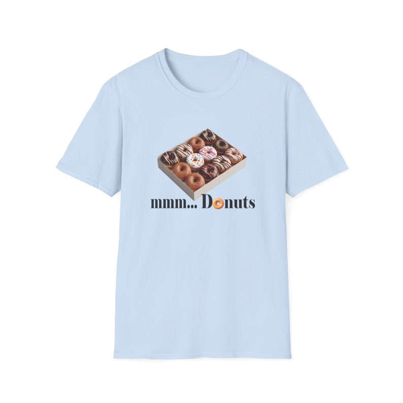 Mmm... Donuts in a Box T-shirt - Etsy