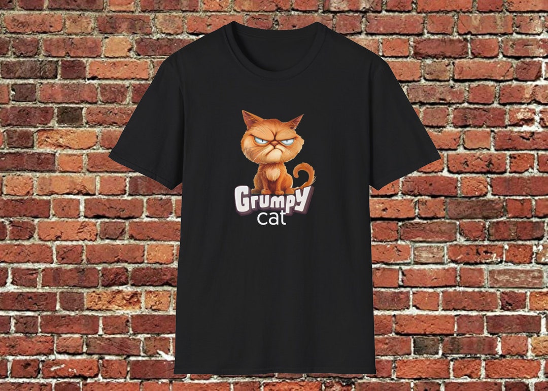 Grumpy Cat T-shirt - Etsy