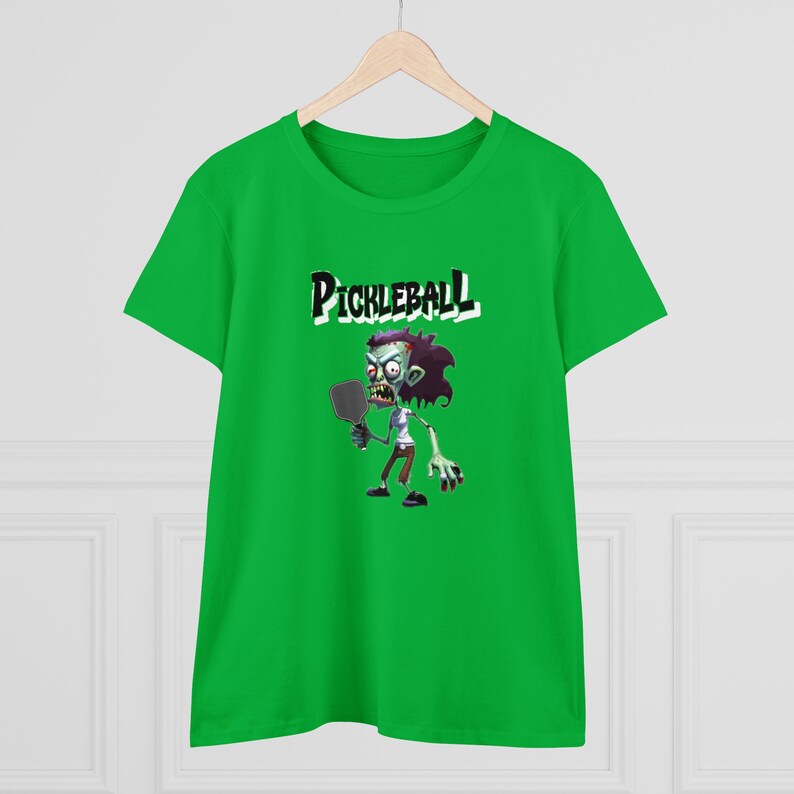 Zombie Woman Pickleball Women's T-shirt - Etsy