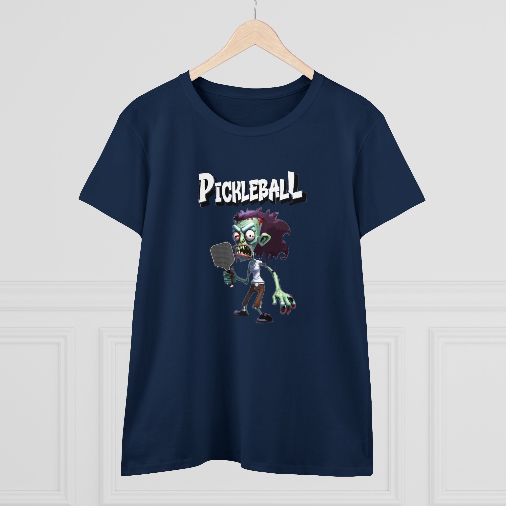 Zombie Woman Pickleball Women's T-shirt - Etsy