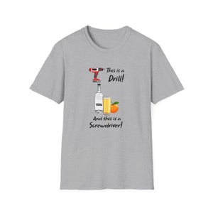 Drill Screwdriver T-shirt - Etsy
