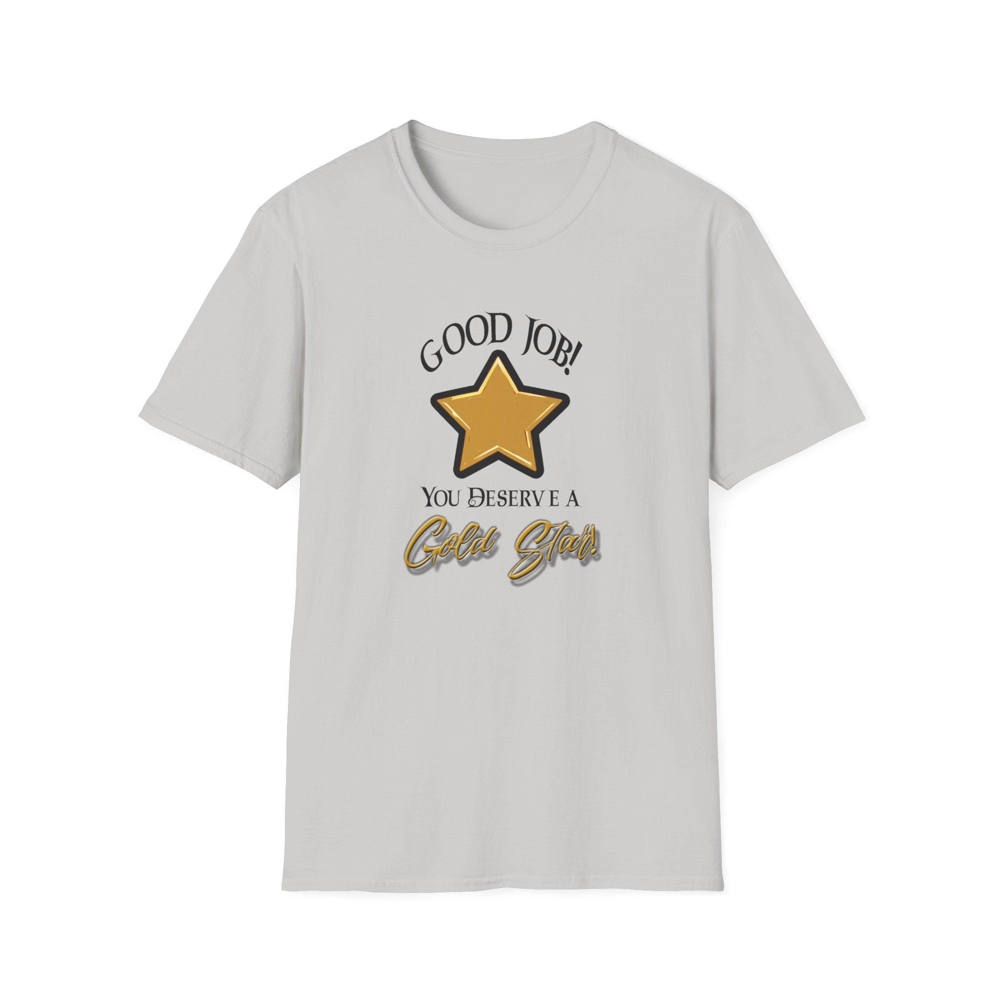 Gold Star T-shirt - Etsy