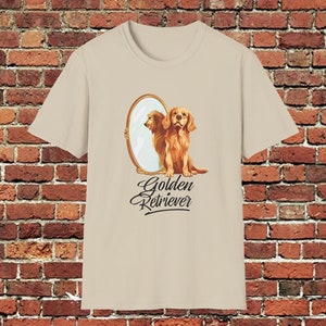 Golden Retriever T-shirt - Etsy