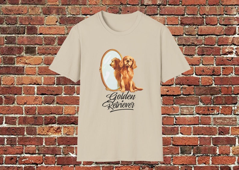 Golden Retriever T-shirt - Etsy