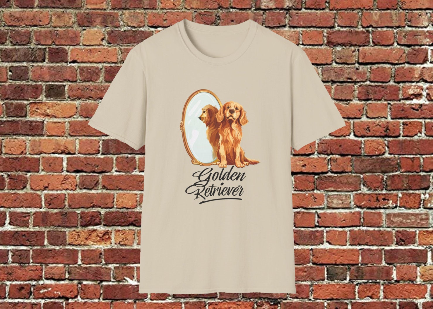 Golden Retriever T-shirt - Etsy