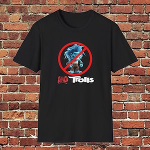 No Trolls T-shirt - Etsy