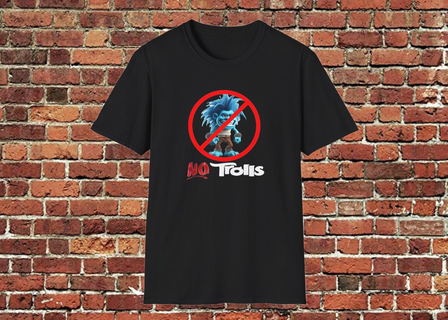 No Trolls T-shirt - Etsy