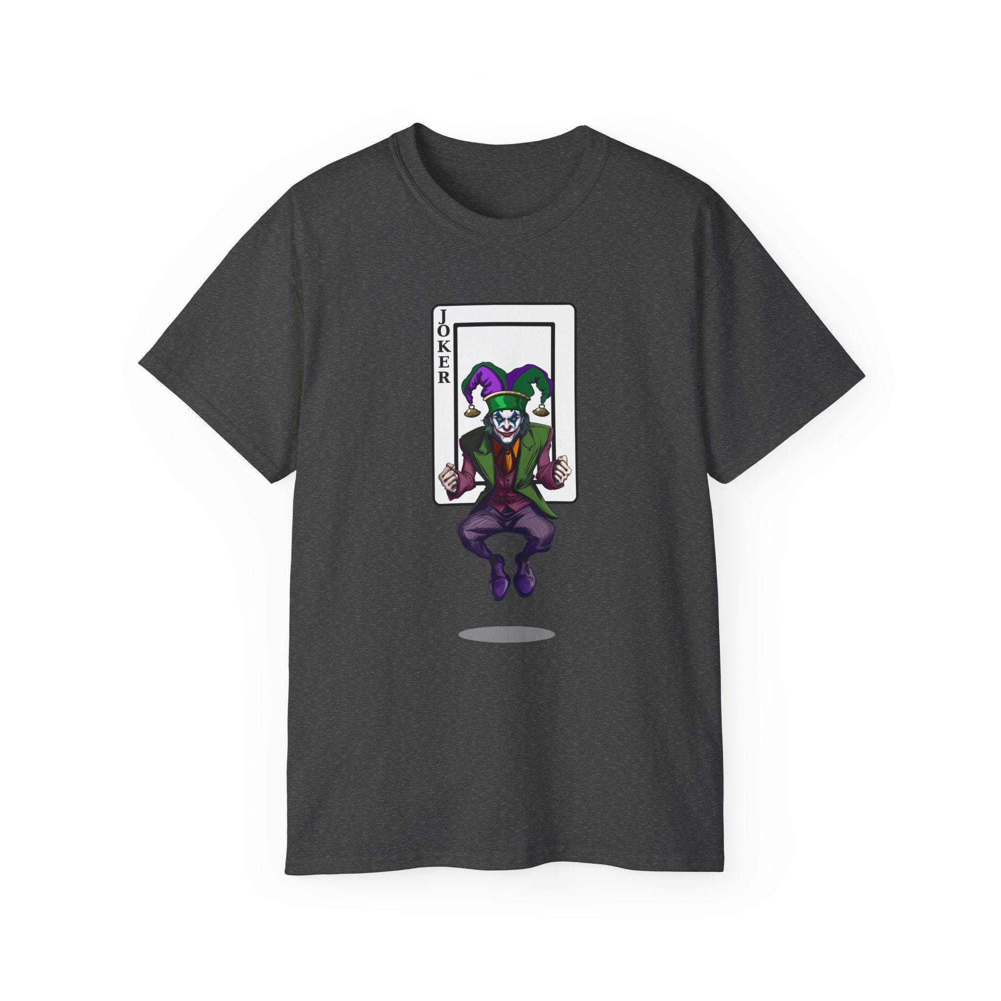 Joker Jumping off Card T-shirt - Etsy