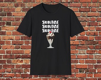 Sundae Funday, Sunday Tshirt, Sunday Shirt, Sundae Shirt, Sundae Tshirt ...