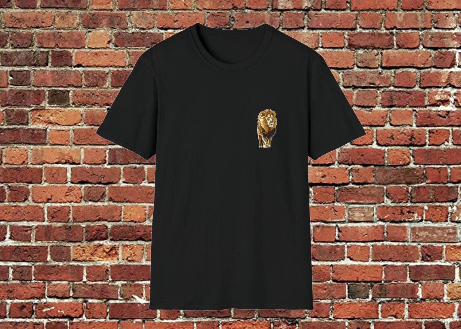 Lion Logo Sized T-shirt - Etsy