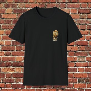 Lion Logo Sized T-shirt - Etsy