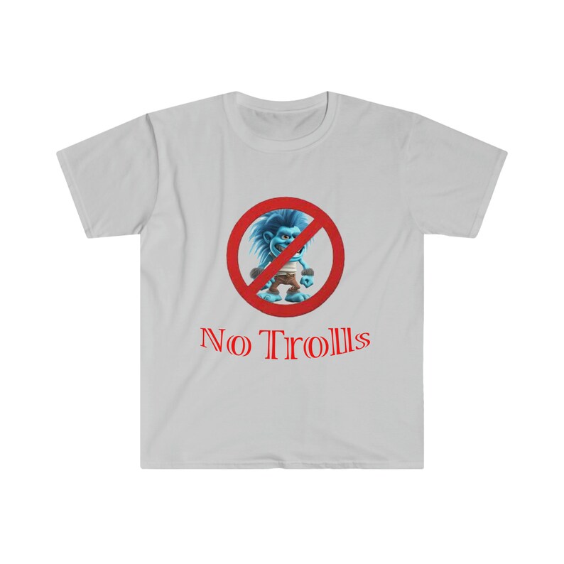 No Trolls T-shirt - Etsy