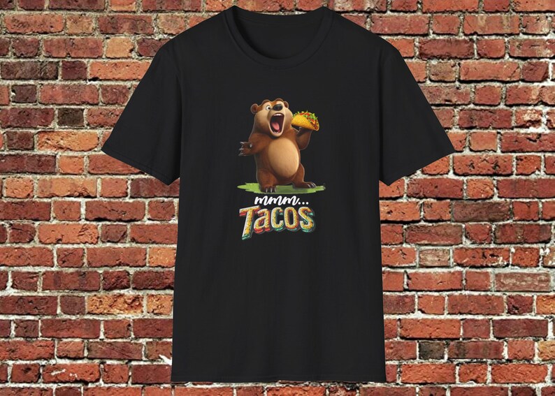 Taco Bear T-shirt - Etsy