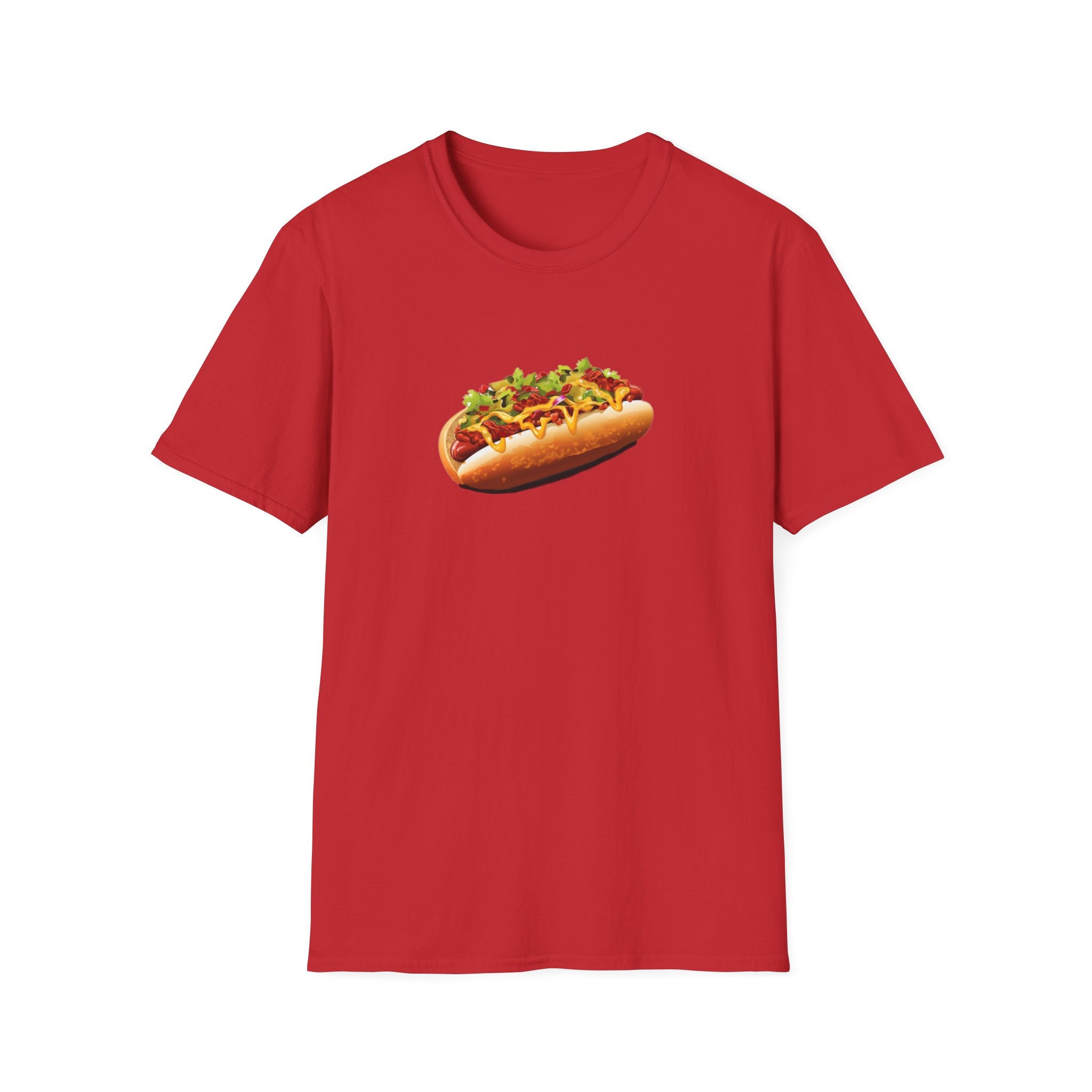 Loaded Hot Dog T-shirt - Etsy