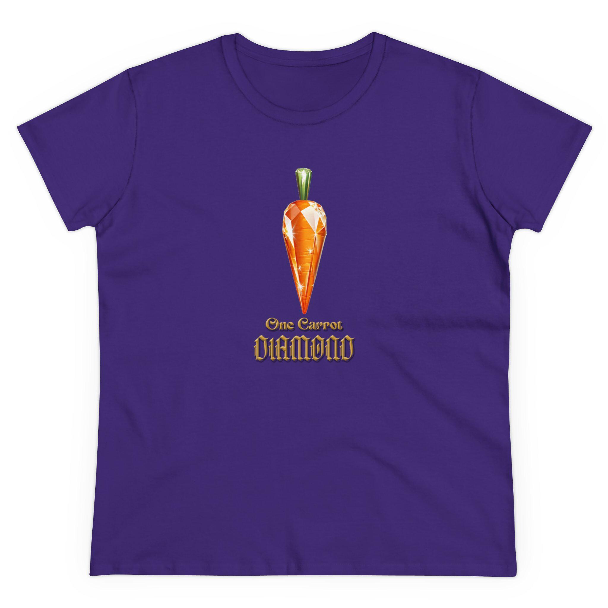 One Carrot Diamond Women's T-shirt - Etsy