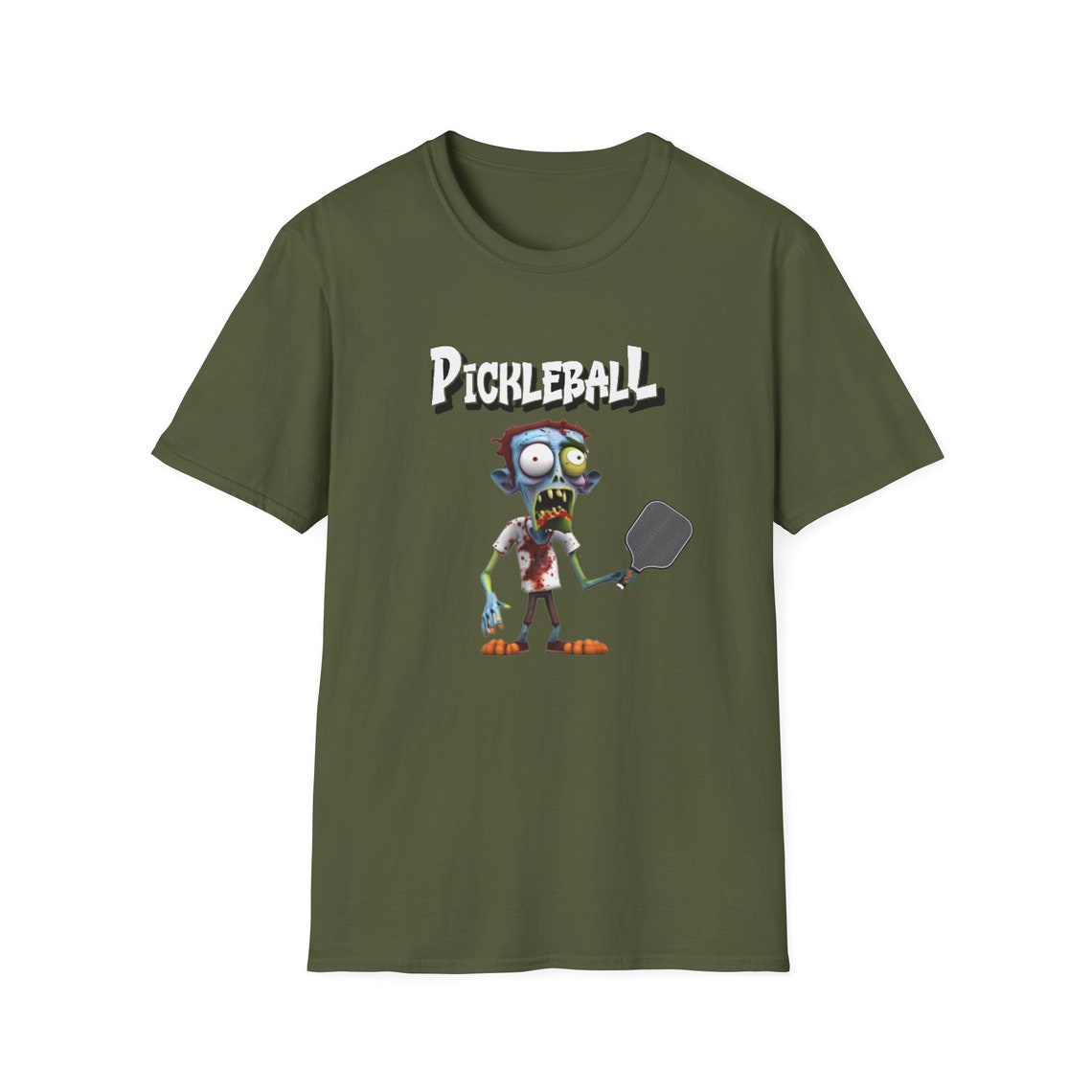 Zombie Pickleball T-shirt - Etsy