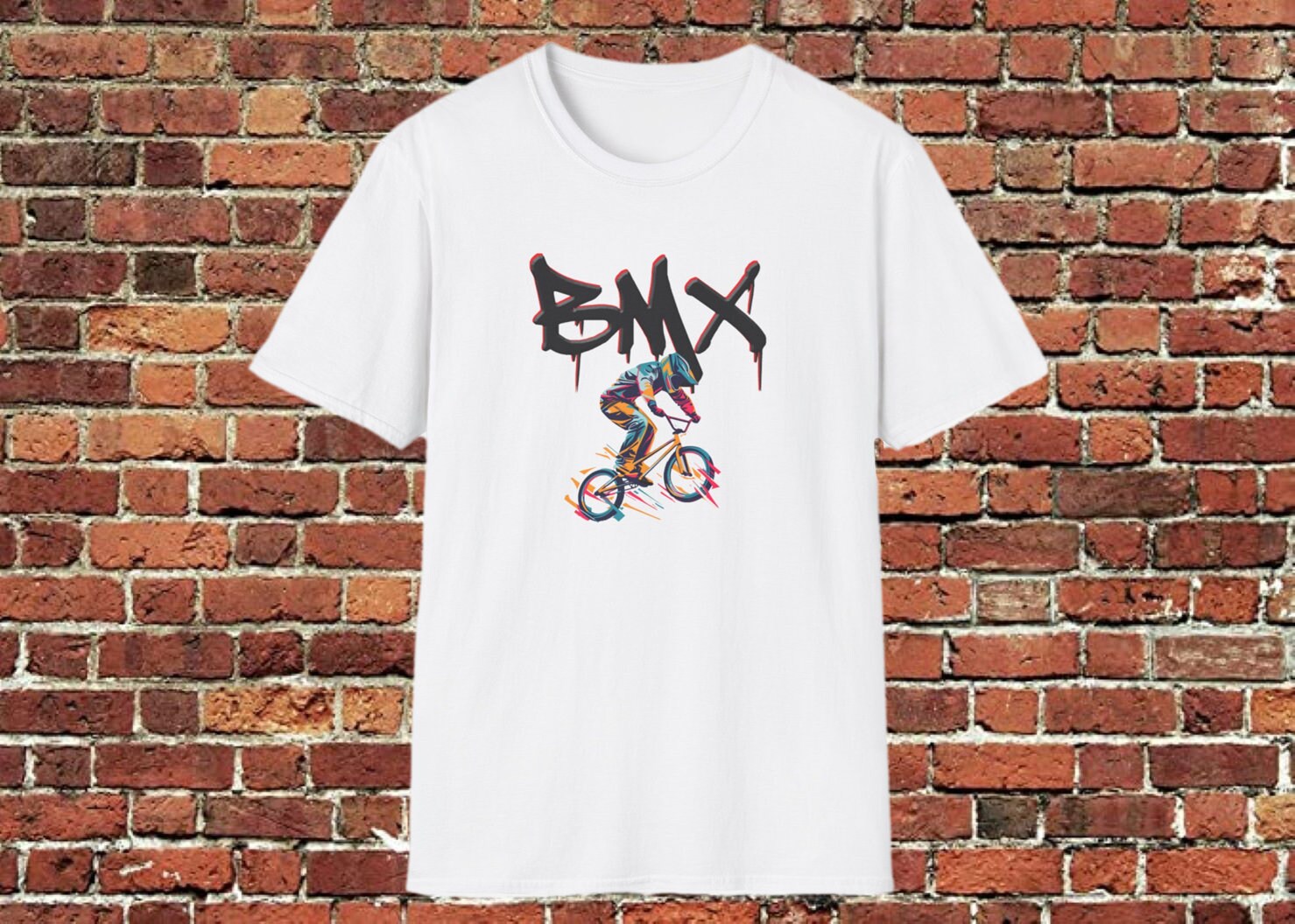 BMX T-shirt - Etsy
