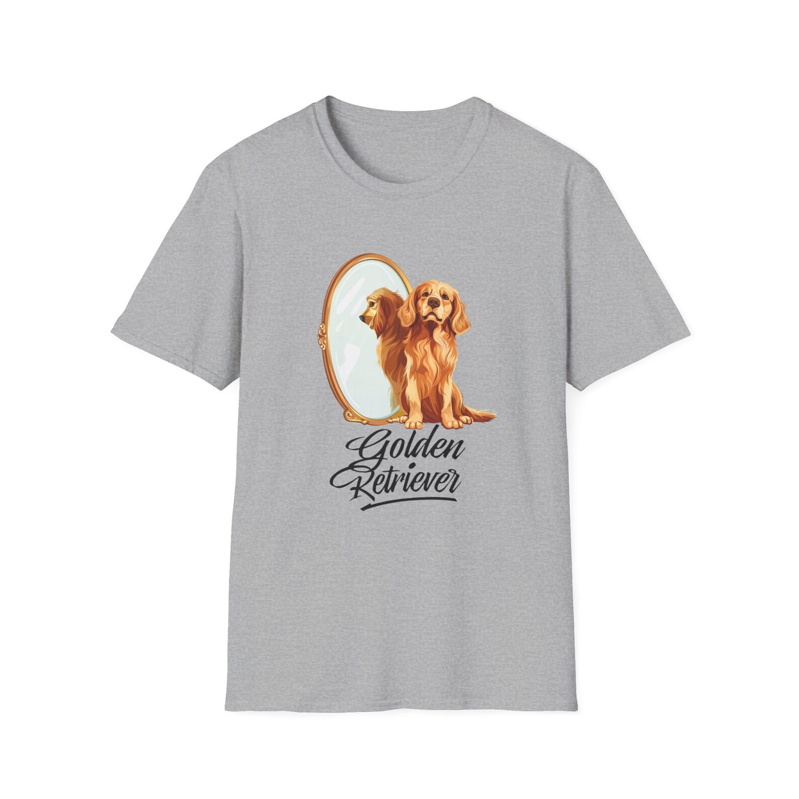 Golden Retriever T-shirt - Etsy