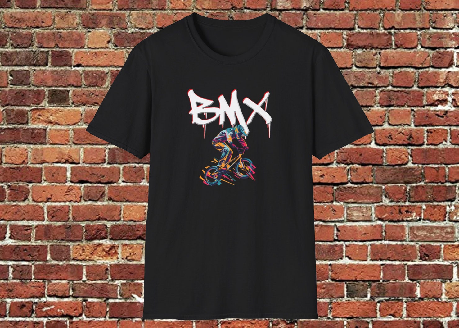 BMX T-shirt - Etsy