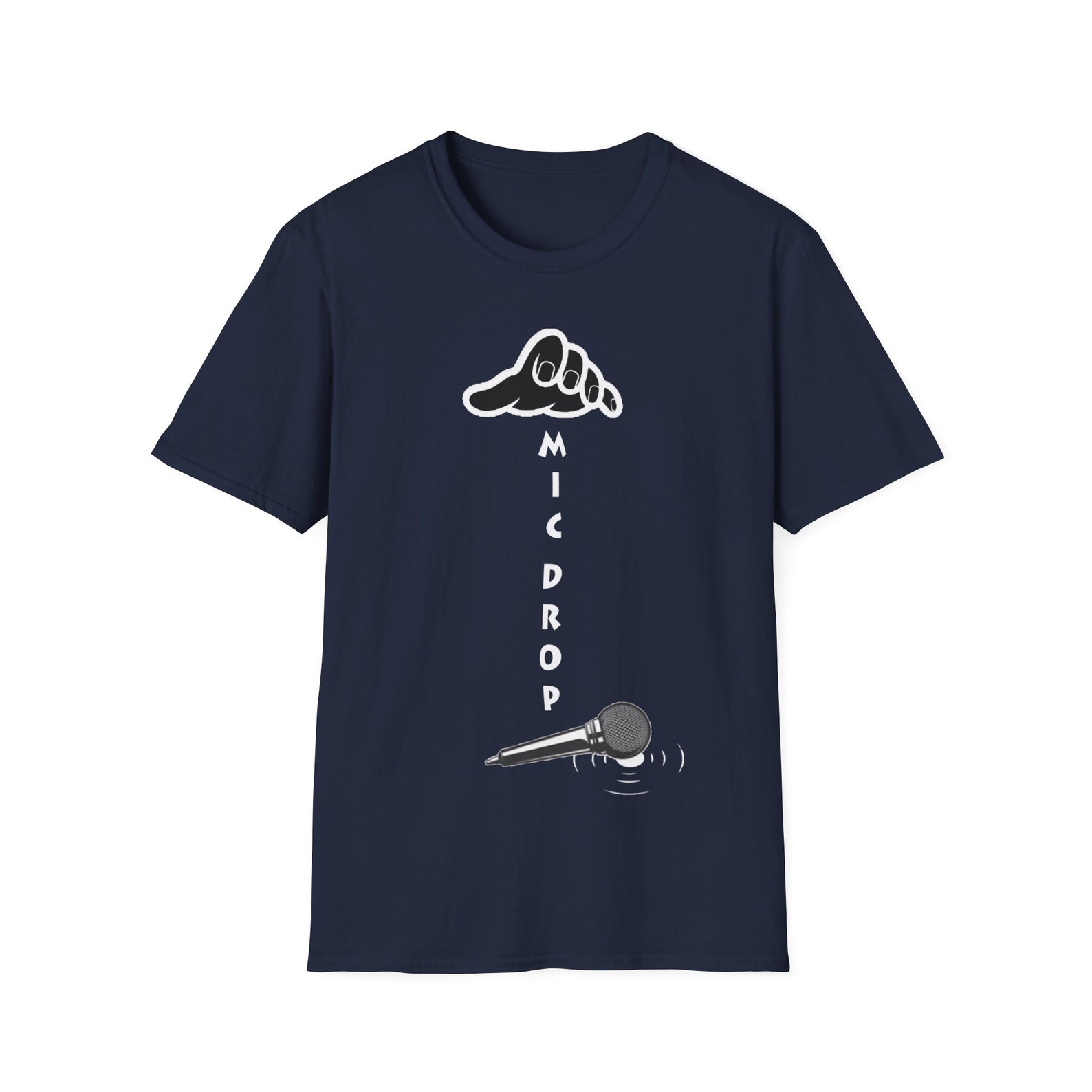 Mic Drop T-shirt - Etsy