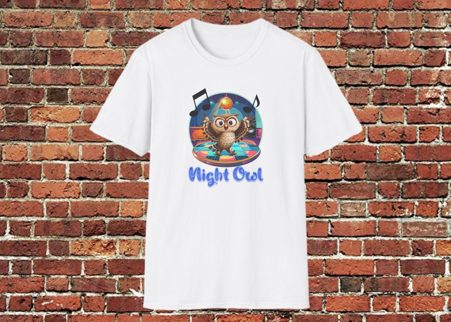 Night Owl T-shirt - Etsy