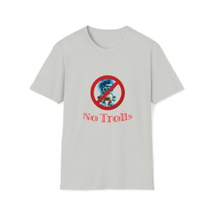 No Trolls T-shirt - Etsy