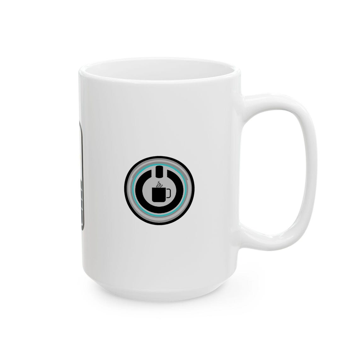 Coffee Charging 15oz White Mug - Etsy
