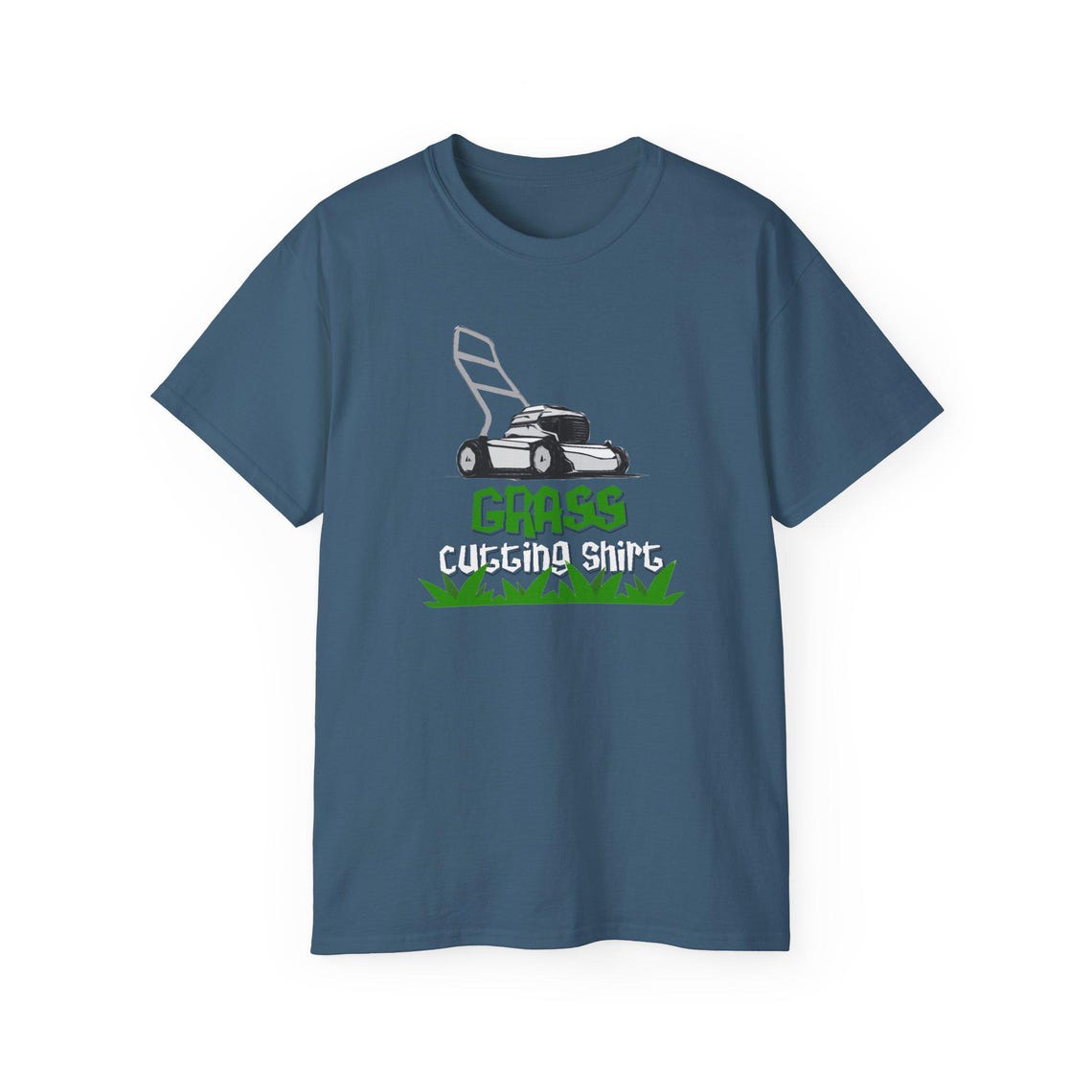 Grass Cutting T-shirt - Etsy