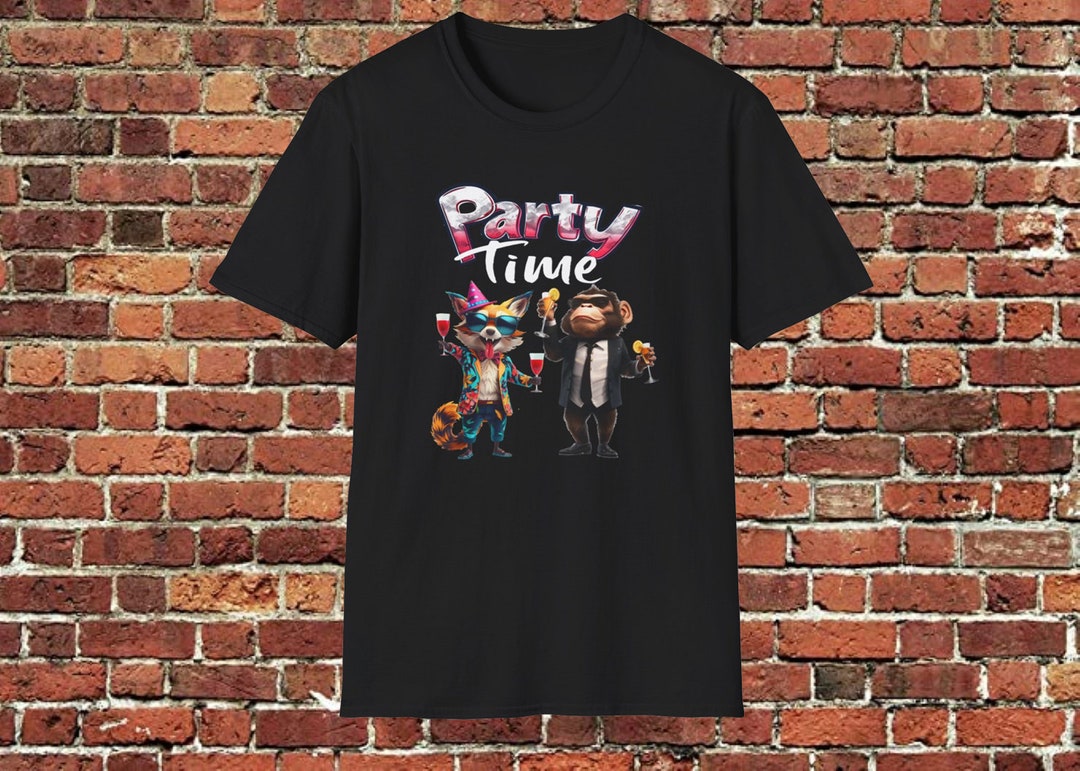 Party Time T-shirt - Etsy