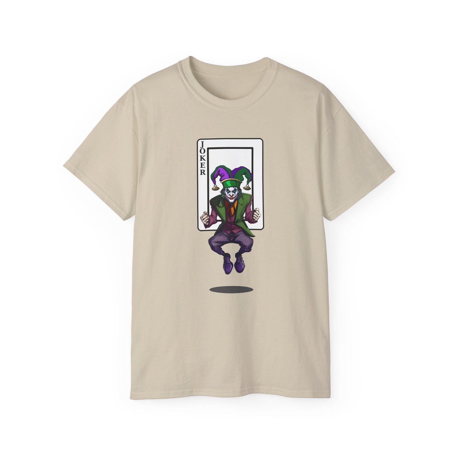 Joker Jumping off Card T-shirt - Etsy