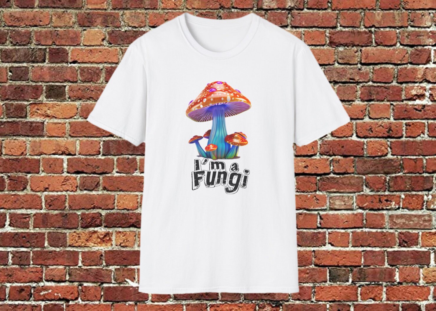 Colorful Mushroom T-shirt - Etsy