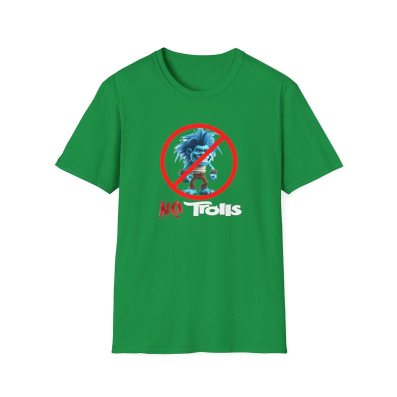 No Trolls T-shirt - Etsy