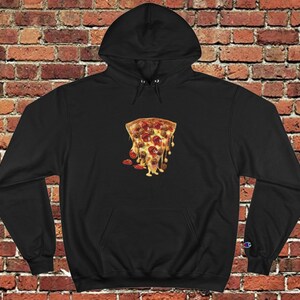 Pizza Slice Champion Hoodie - Etsy
