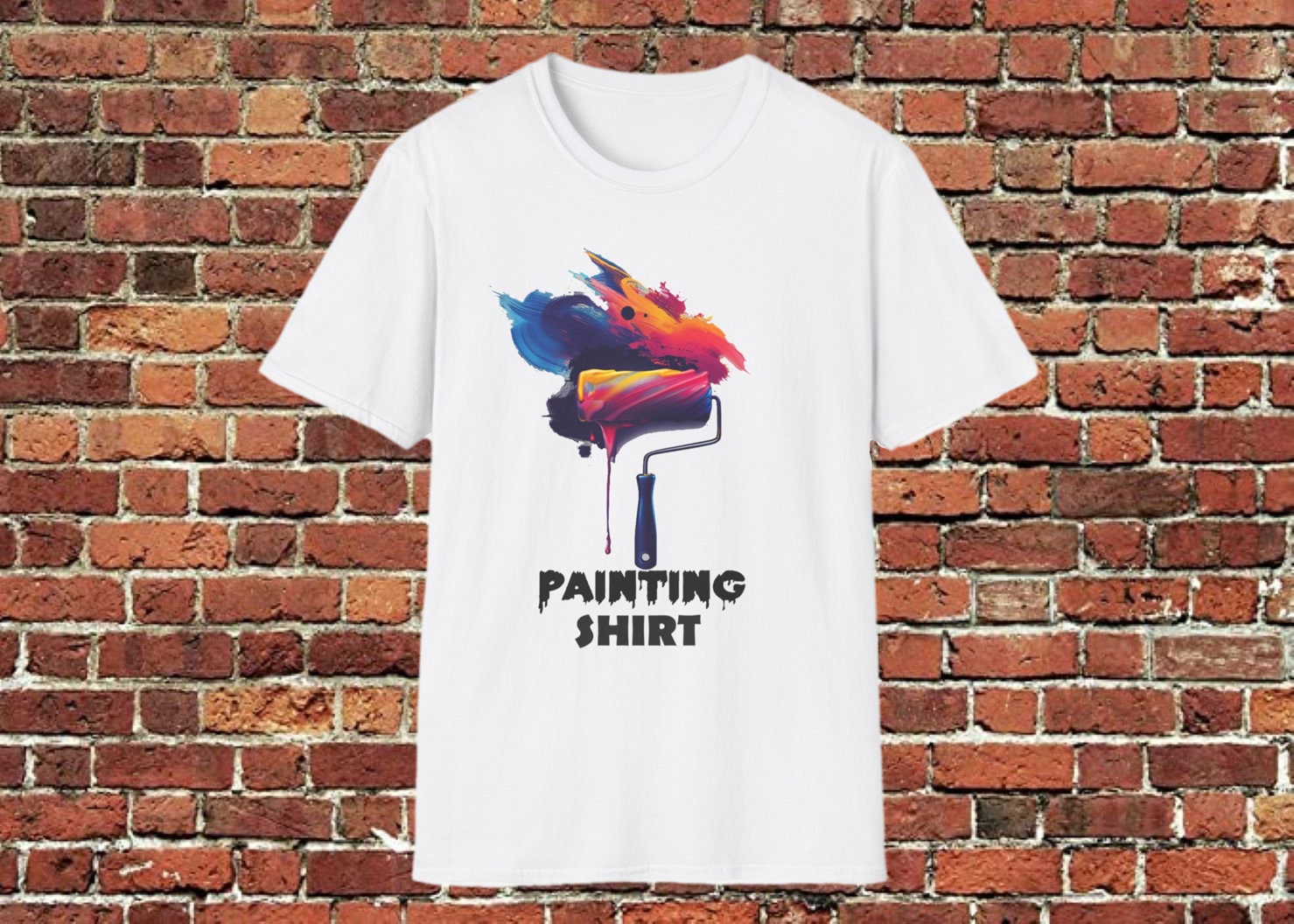Painting Shirt T-shirt - Etsy